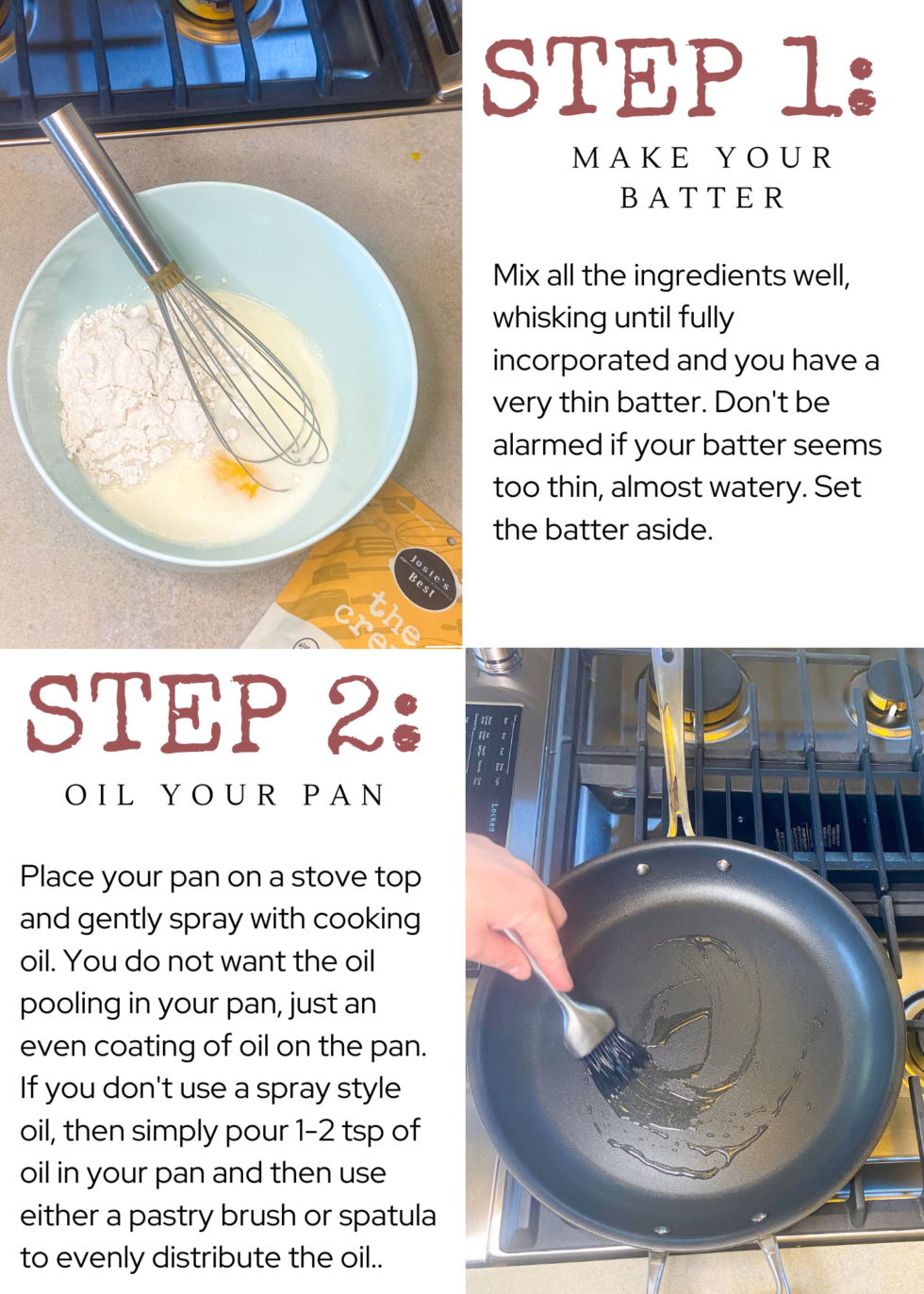 How To Make The Best Crepes - Josie's Best