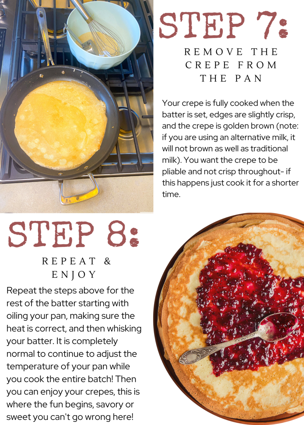 How To Make The Best Crepes - Josie's Best